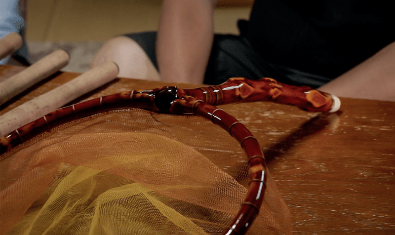 Kobayashi-san Tackle – Tamo (landing net) • Discover Tenkara